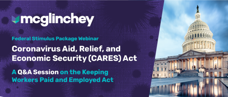 Federal Stimulus Package Webinar on the Coronavirus Aid, Relief, and ...